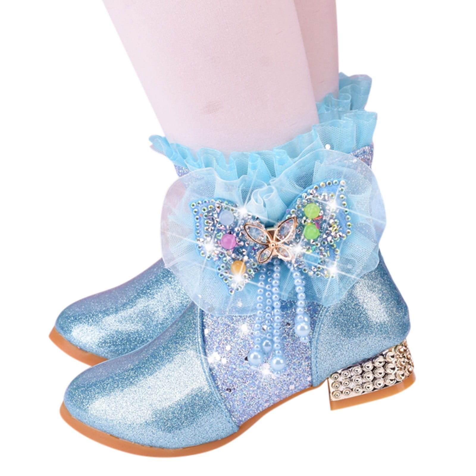 LYHaoo Toddler Girls Booties Little Kid Shoes Short Boots Girls Boots ...