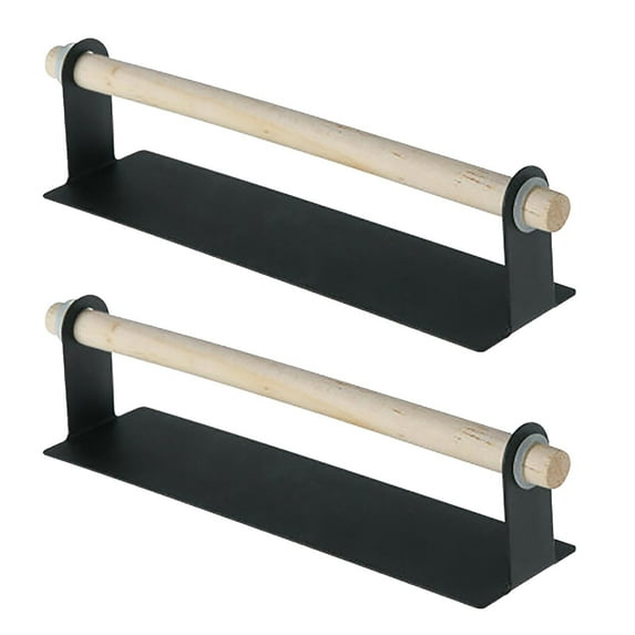 LYINGF 2 PCS Paper Towel Holder, Self Adhesive or Screw Mounting, Wall ...