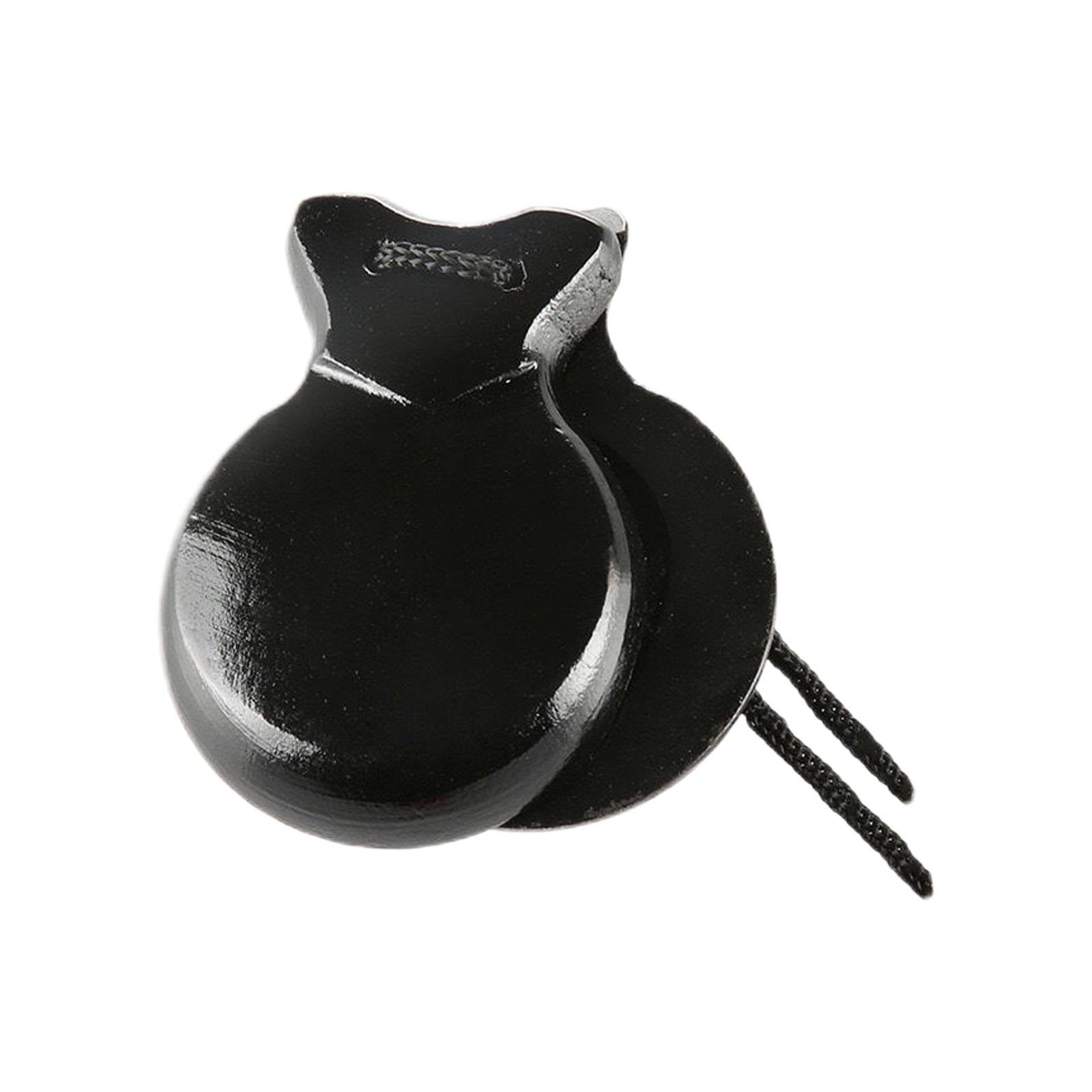 LYINGF 2PC Solid Wood Spanish Castanets - Traditional Percussion ...