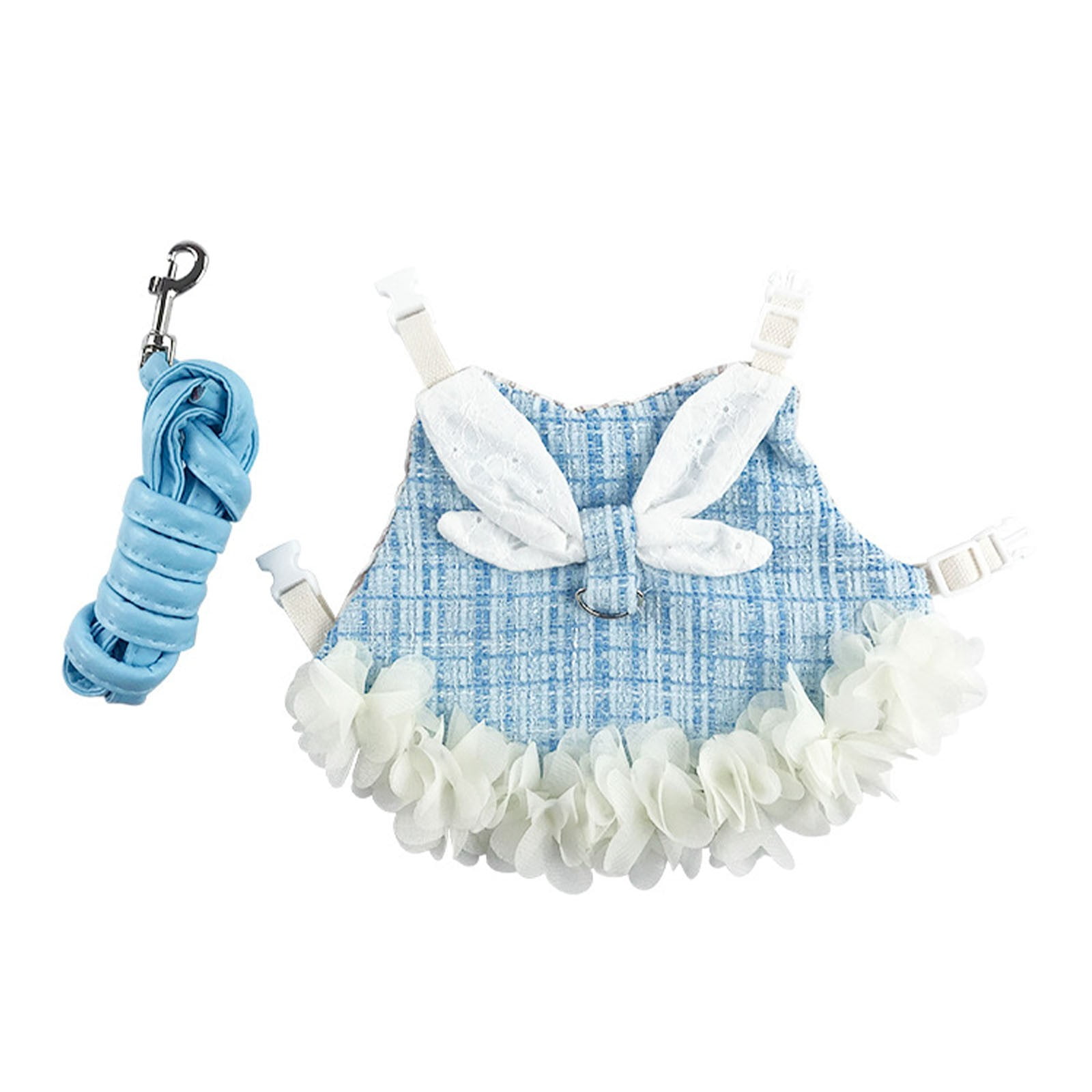 LYINGF Bunny Rabbit Ferret Harness and Leash Set, Bunny Clothes for ...