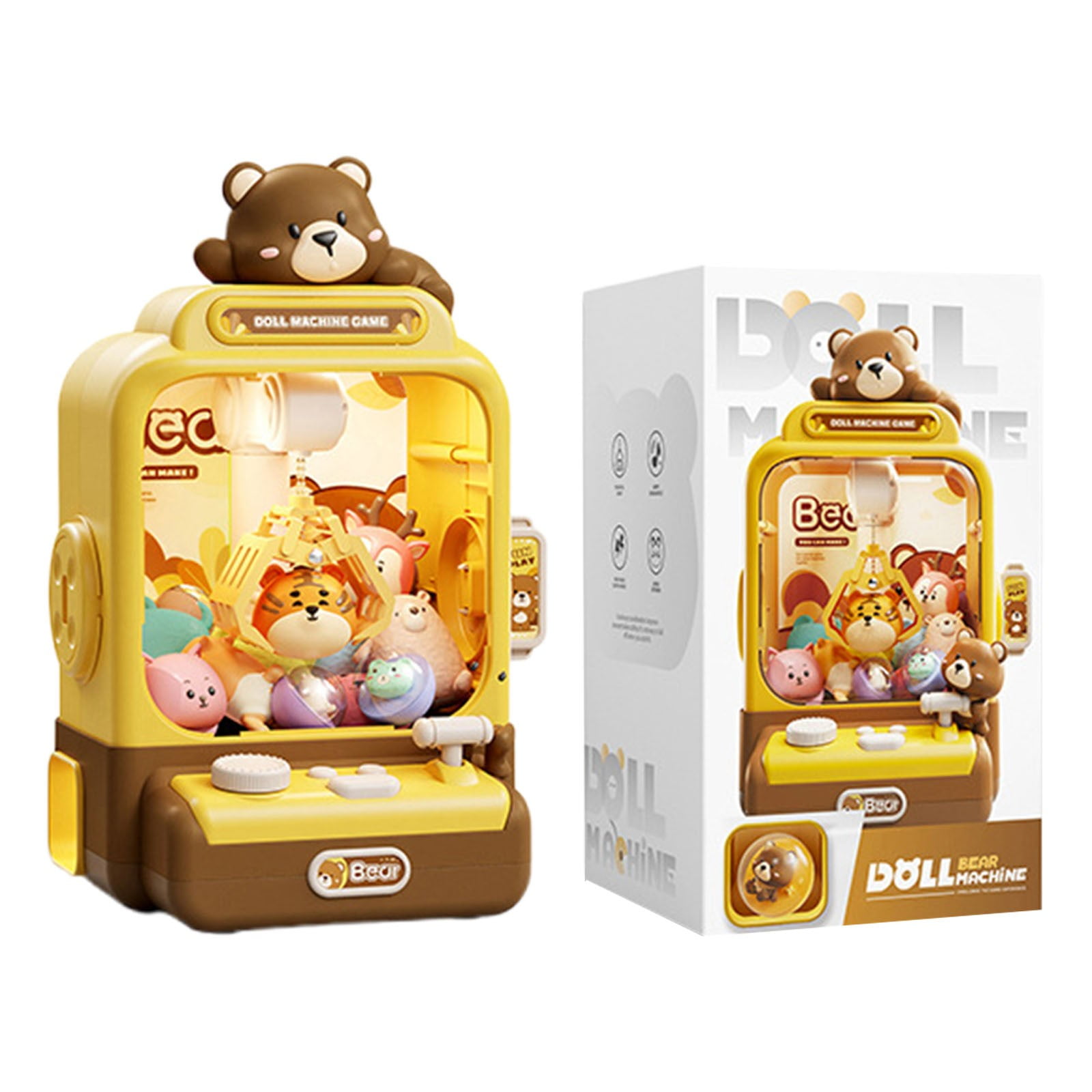 LYINGF Candy Prize Dispenser Machine with Music - Birthday Toy for Ages ...