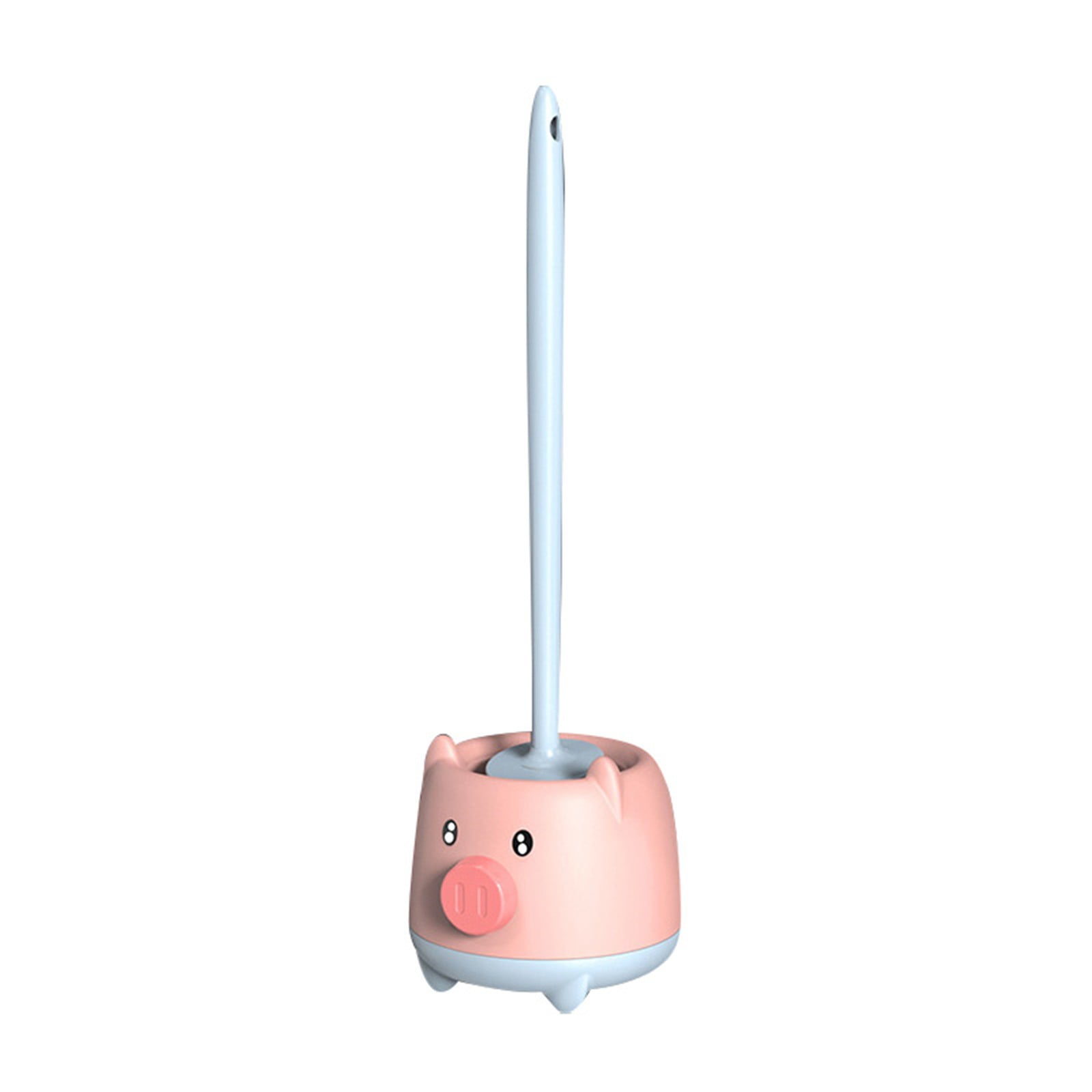 LYINGF Cute Compact Toilet Brush and Holder,Stainless Steel Handle ...