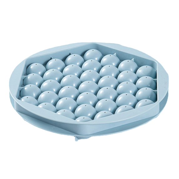 LYINGF Household Made Ice Making Box Ice Making Box,Round Ice Cube ...