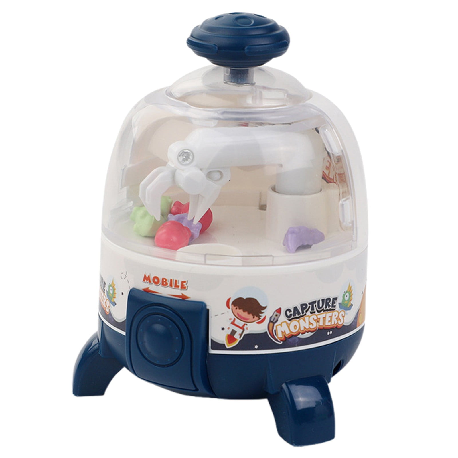 LYINGF Mini Claw Machine Toys for Kids & Adults with Mini Dinosaur ...