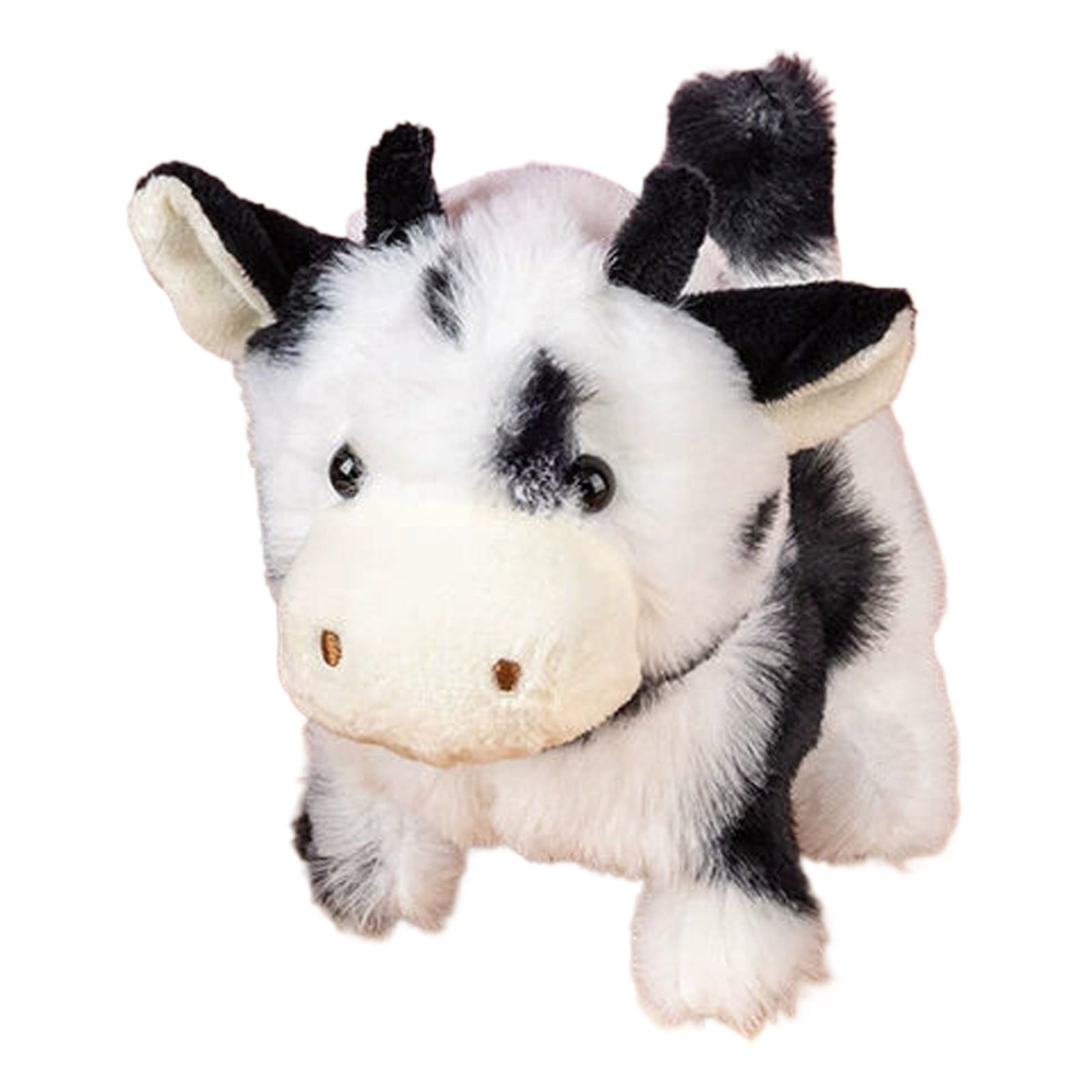 LYINGF Short Pile Robot Cattle Plushie - Adorable Huggable Farm Animal ...