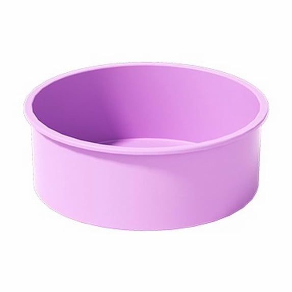LYINGF Silicone Round Cake Pans, Non-stick Easy Releasing Mini Cake and ...