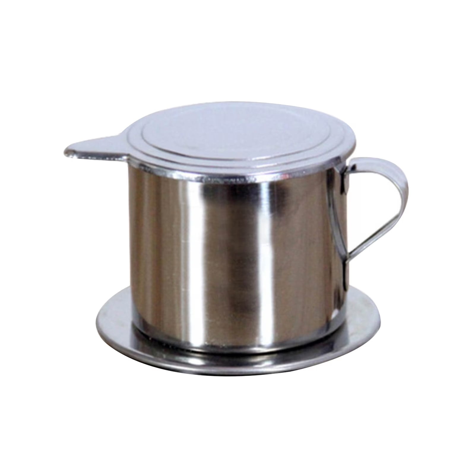 LYINGF Silver Coffee Filter, Stainless Steel Phin Style Drip Brewing ...
