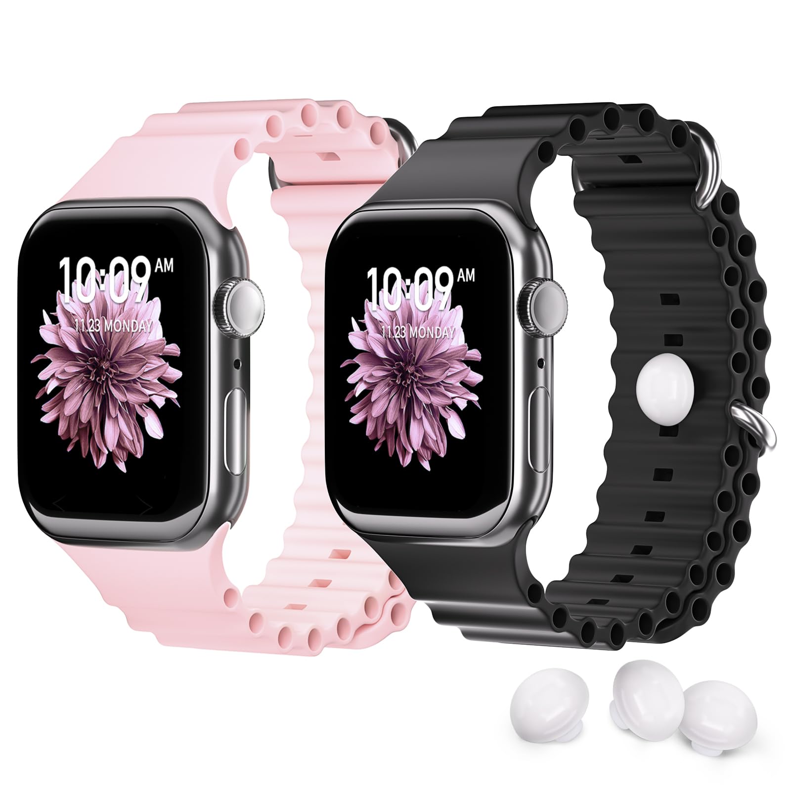 LYJEE Motion Sickness Bands Compatible with Apple Watch Series 3 5 Sea ...