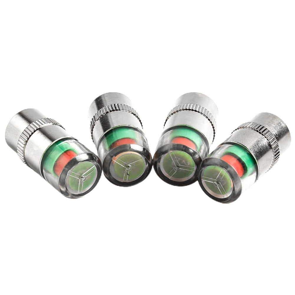 LYLONG 4Pcs Car Auto Tire Pressure Test Monitor Valve Stem Cap Sensor ...