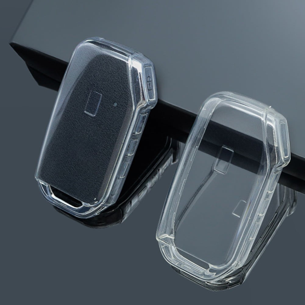 LYLONG Clear Transparent Tpu Car Smart Key Cover Case For Kia Soul ...