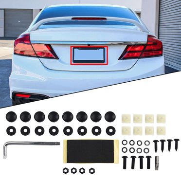 Cruiser Accessories 81500 Ultimate License Plate Locking Fastener Kit ...