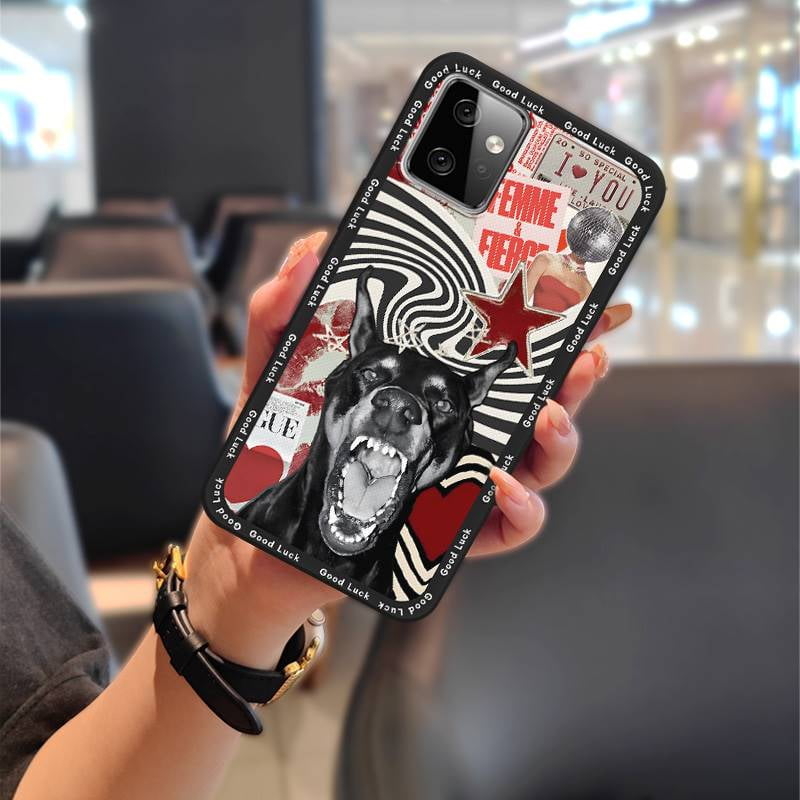 LYM-Phone Case For MOTO G Power 5G 2023, Anti-dust Cute Silicone Dirt ...