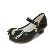 Felix & Flora Girls Gold Dress Shoes Mary Jane Ballet Flats Party ...