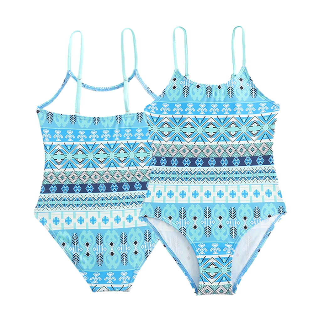 LYMAYTER Kids Girls One Piece Bikini Swimsuits for Toddler Multi-color ...