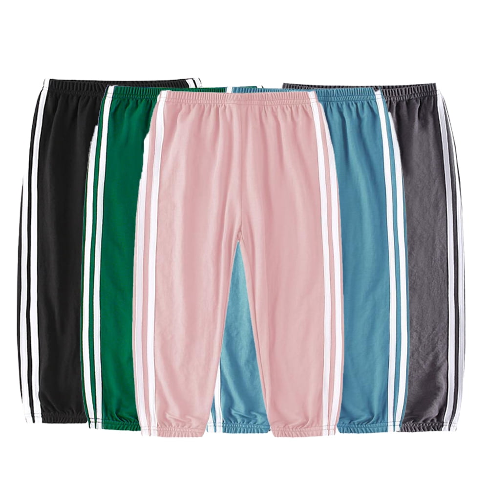 LYMAYTER Kids Toddler Boys Girls Solid Color Cool Pants Baby Breathable ...