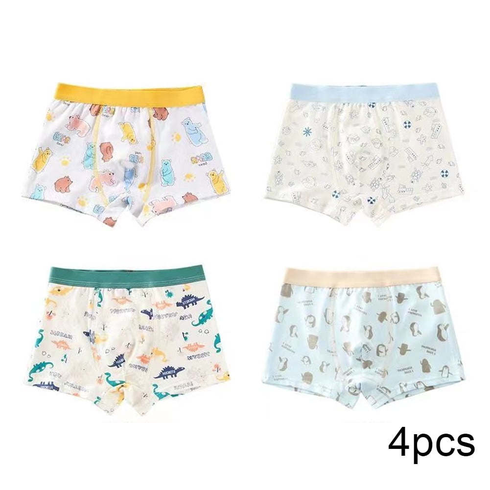 LYMAYTER Kids Toddler Boys Underwear Panties Little Boys Comfortable ...