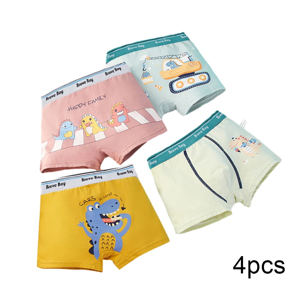 LYMAYTER Kids Toddler Boys Underwear Panties Little Boys Comfortable ...