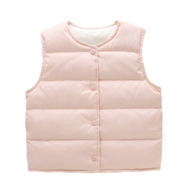 KYAIGUO Kids Toddler Puffer Down Vest for Girls Boys Winter Sleeveless Thicken Outwears Fall ...