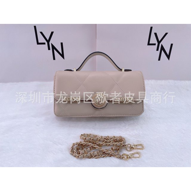 LYN ACCS Women‘s Bag 2024 New Satchel Letter String Square Bag Shoulder ...