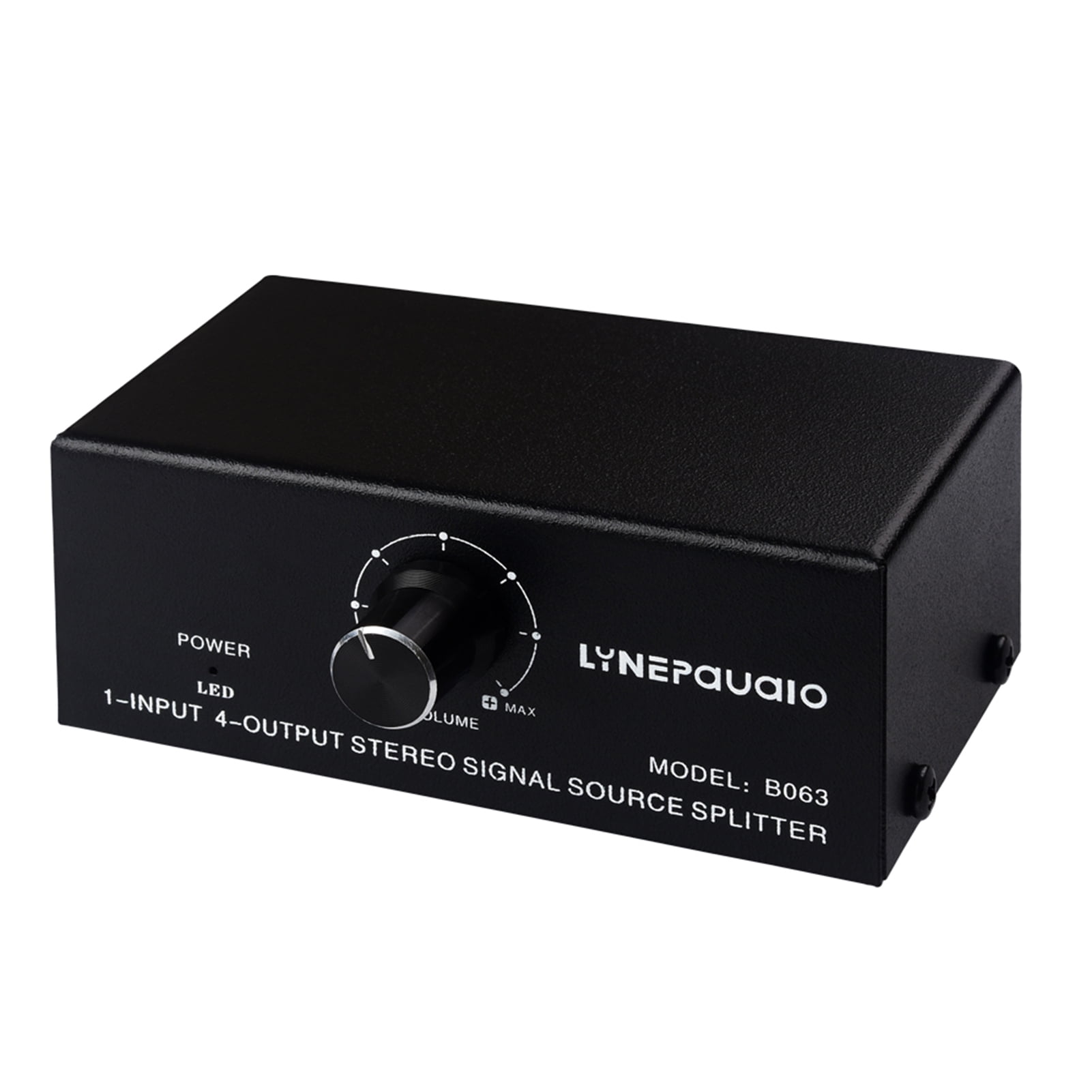LYNEPAUAIO B063 Audio Signal Distributor - 1 Input 4 Output Stereo ...