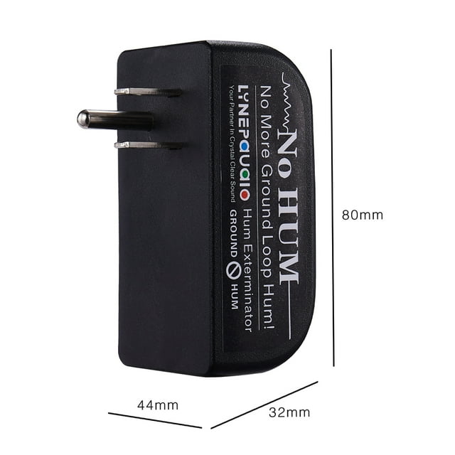 LYNEPAUAIO Buzz Eliminator AC Ground Loop Noise Eliminator Plug-In AC ...
