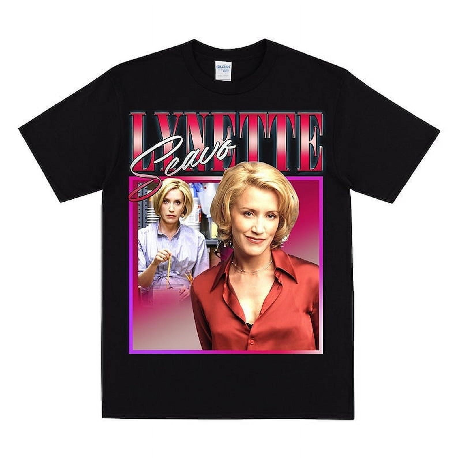 LYNETTE SCAVO Homage T-shirt, For Fans Of The TV Show, 2000s Printed T ...