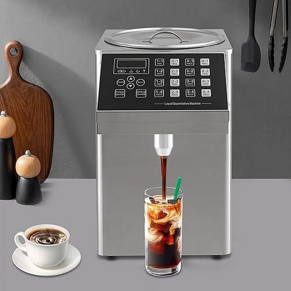 LYNICESHOP Automatic Fructose Dispenser, 2.11Gallon beverage Sugar ...