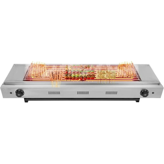 LYNICESHOP Electric BBQ Grill, 3000W Electric Portable Barbecue Grill ...