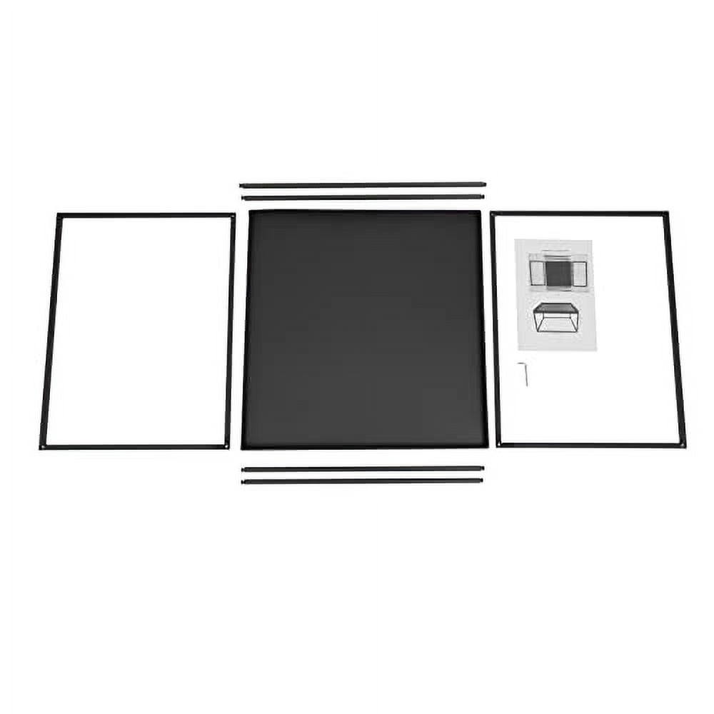 LYNICESHOP End Table, 24" Square Metal Square Tray Coffee End Table ...