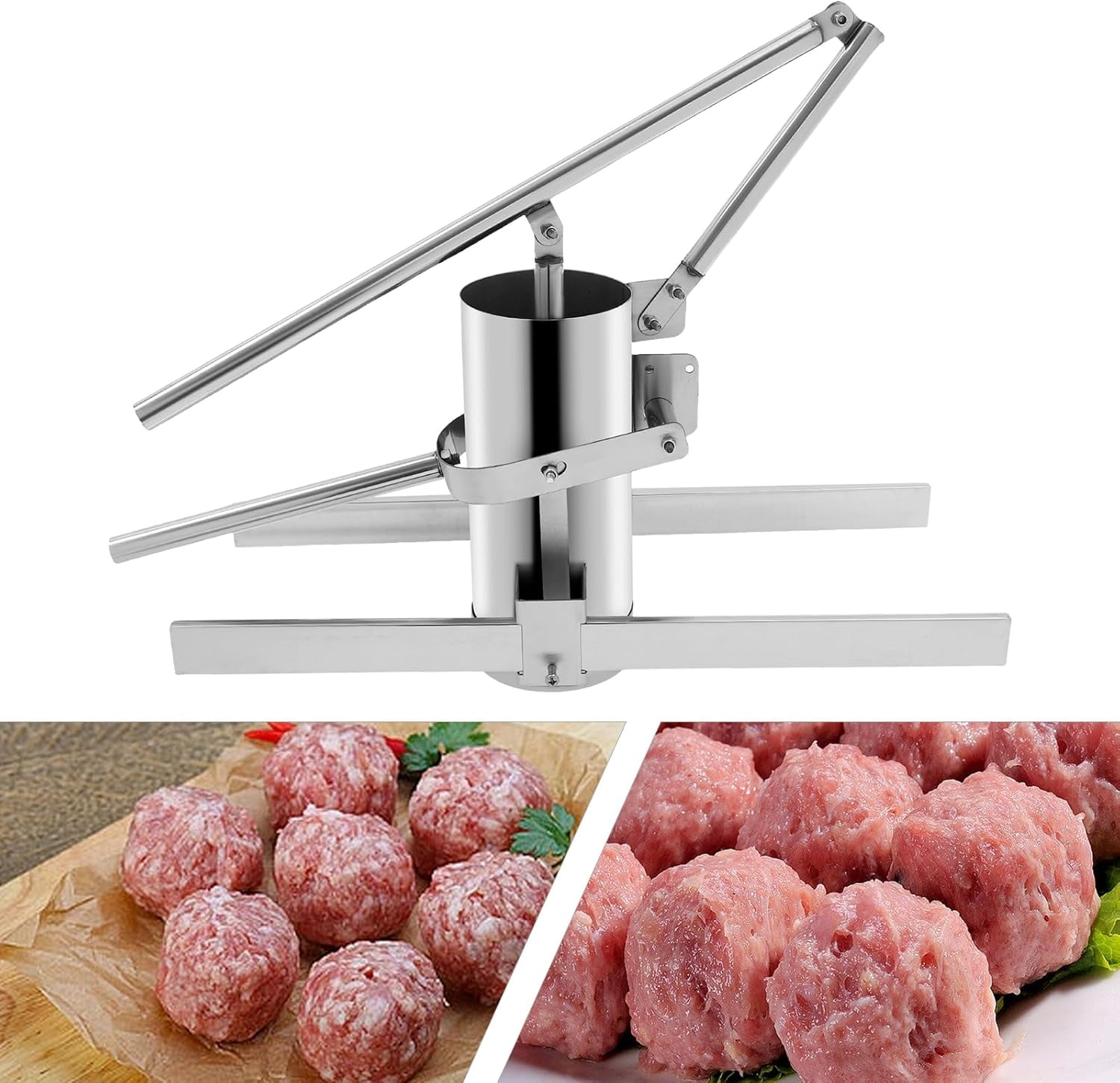 LYNICESHOP Manual Meatball Machine, Meatball Processing and Forming ...