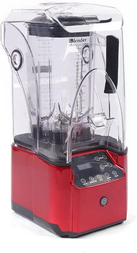 LYNICESHOP Professional Commercial Blender, Soundproof Cover Blender ...