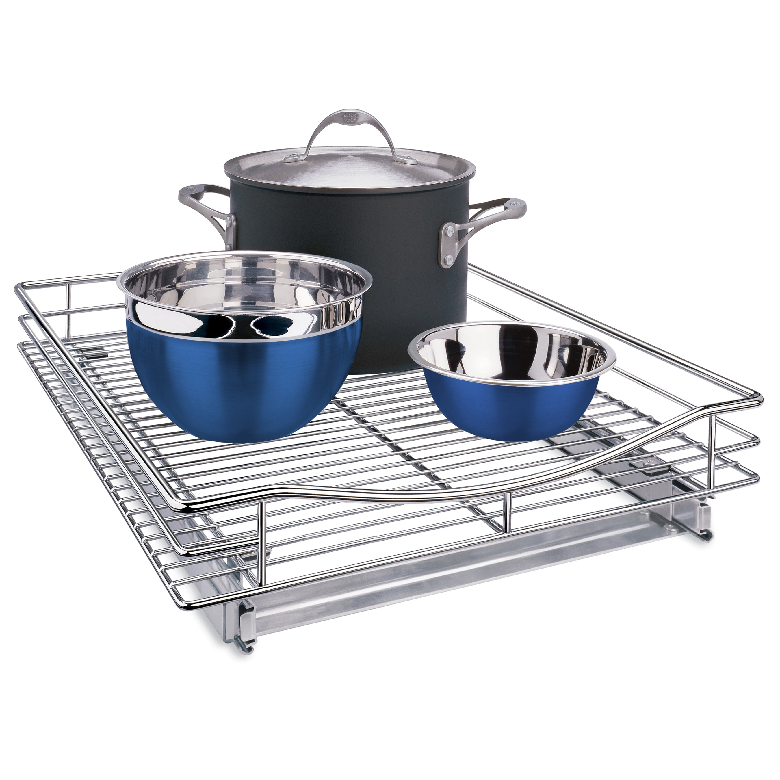 Simple Kitchen Roll Out Drawers