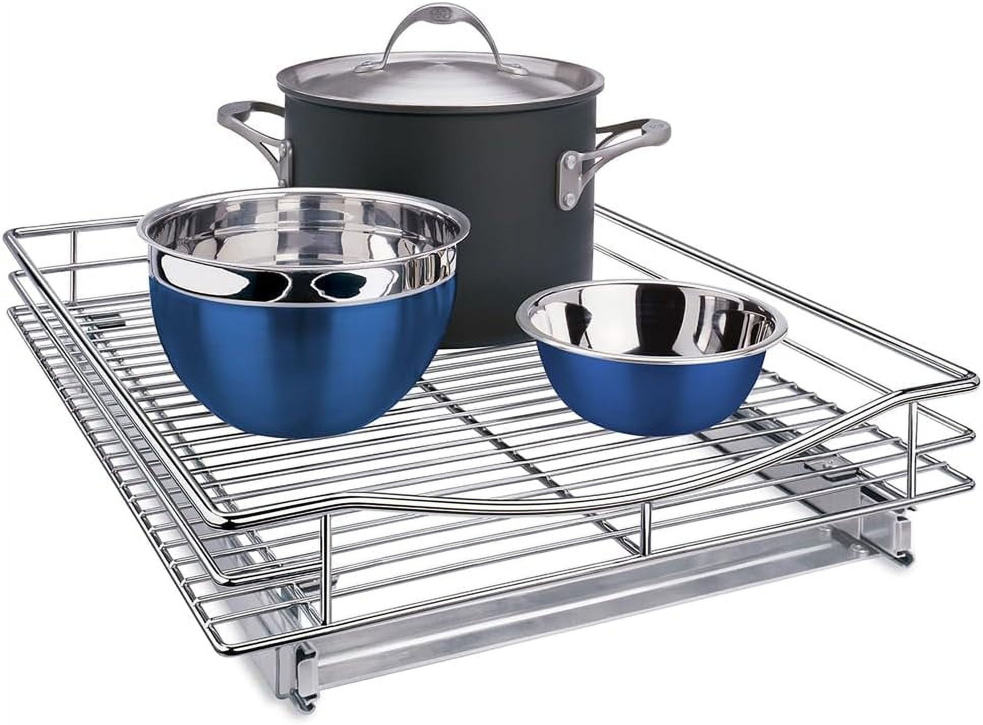 LYNK PROFESSIONAL® Pull Out Cabinet Organizer, 14" x 21" Slide Out ...