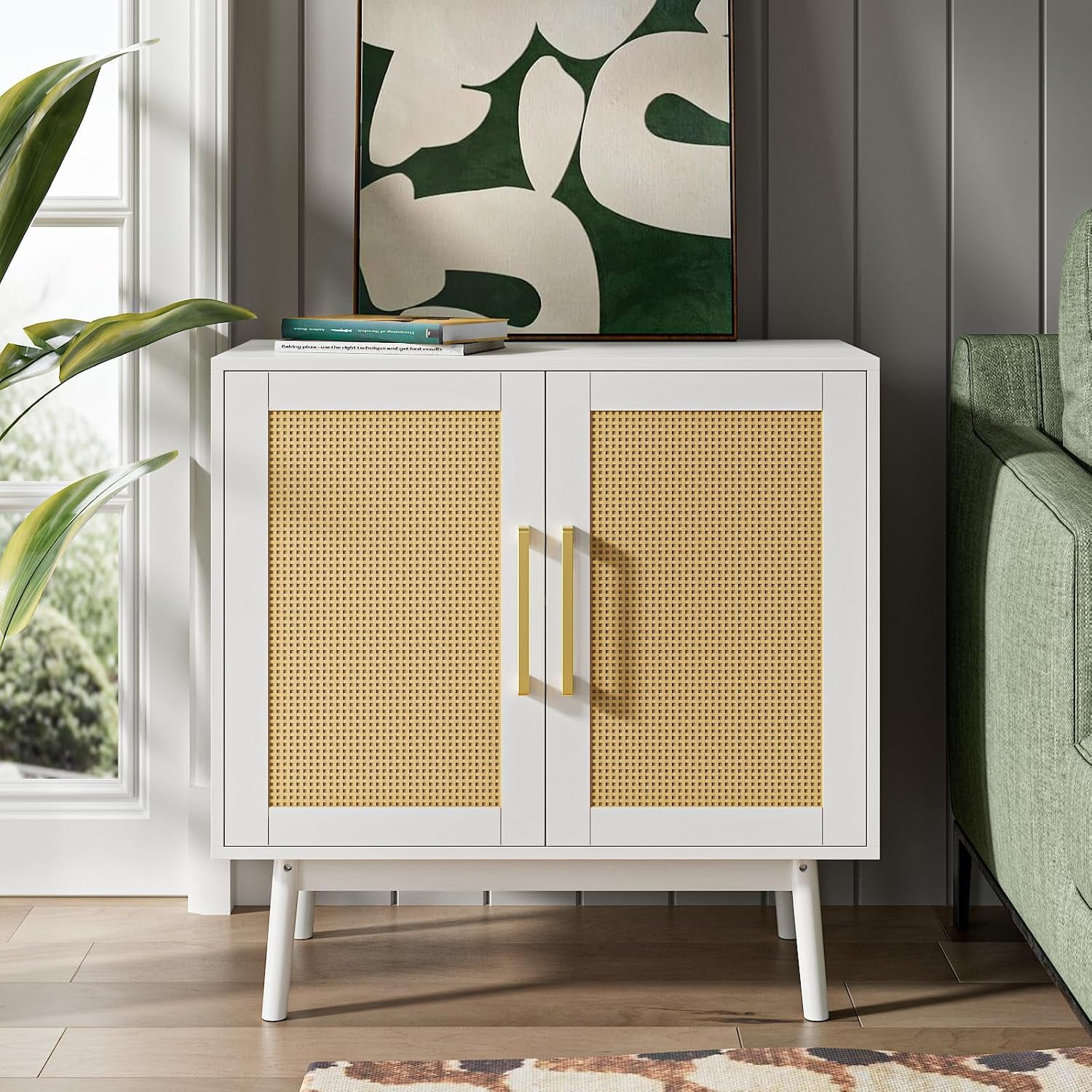 LYNSOM Sideboard Buffet Cabinet with Storage, Kitchen Buffet Storage ...