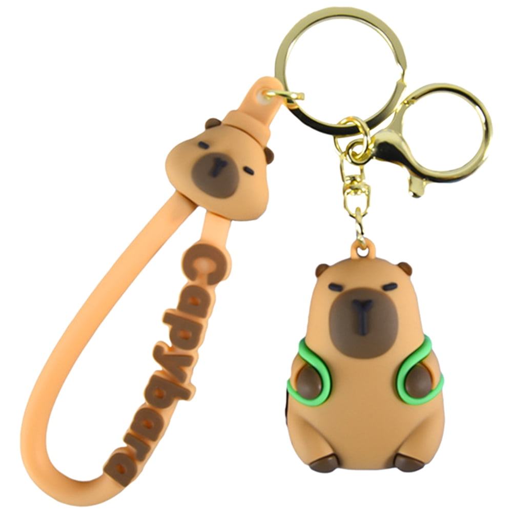 LYQTOY Anime Capybara Keychain Cute Capybara Keychain Adorable Capybara ...