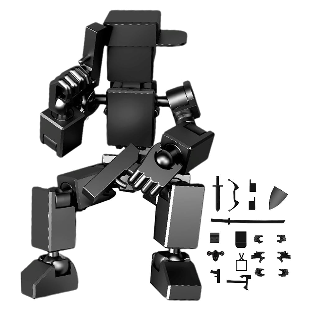 LYQTOY Robot Action Figure 13 Robot Action Dummy Mini Full Body ...