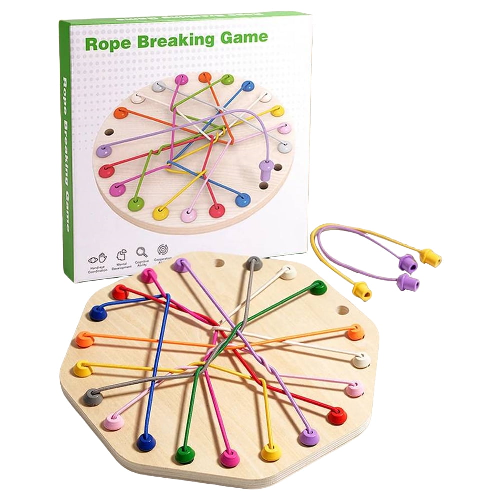 LYQTOY Rope Knots Puzzle Social Board Game Strategy Game For Adults ...