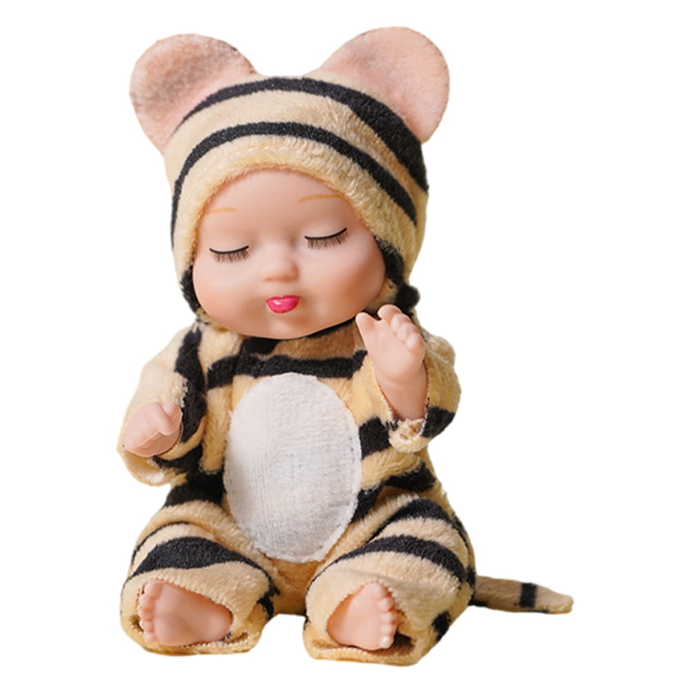 LYQTOY Simulation Rebirth Dolls Toy 1 Pc 11cm Mini Reborn Baby ...