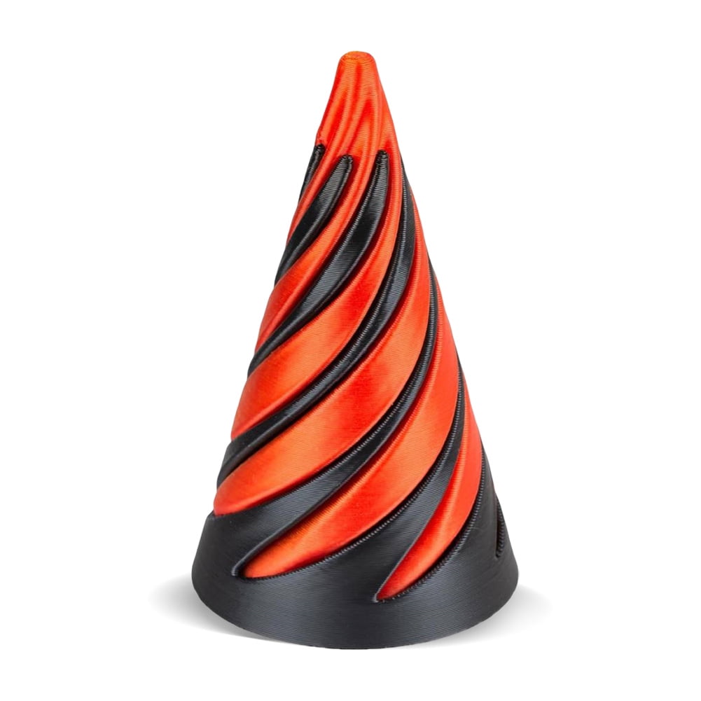 LYQTOY Toy 3D Printed Spiral Toy Pass Through Pyramid Toy Desk Toy ...