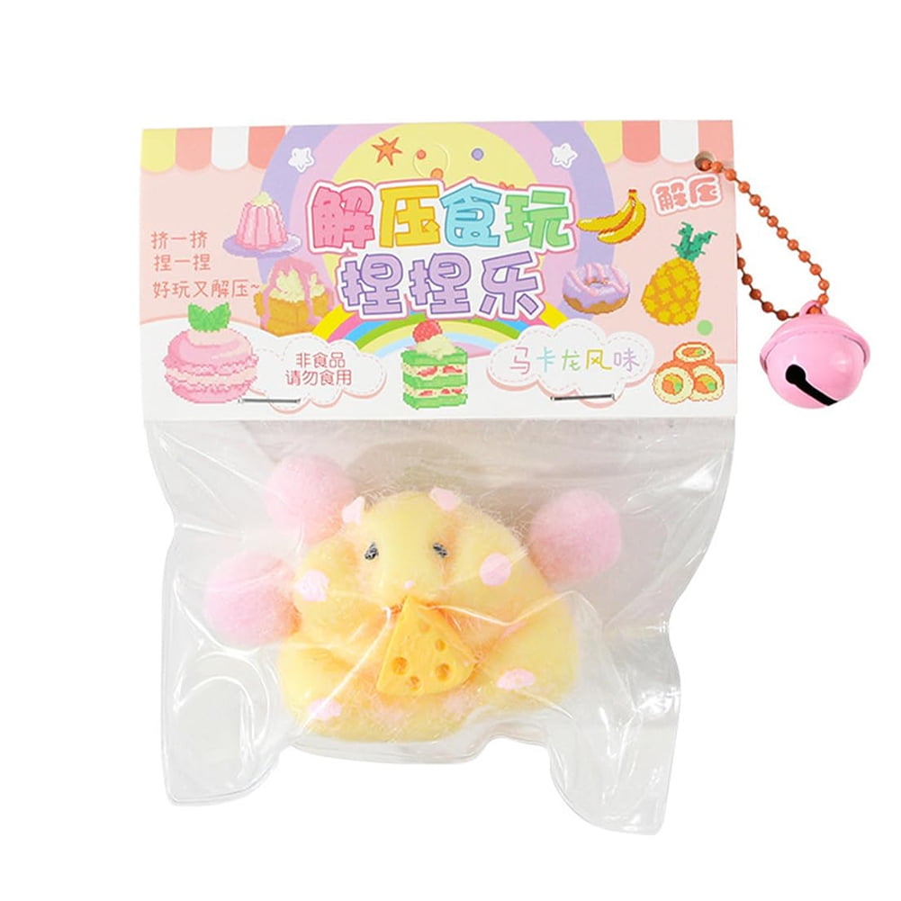 LYQTOY Waffles Paws Squeeze Toy Cute Hamster Sensory Toys Pinch ...