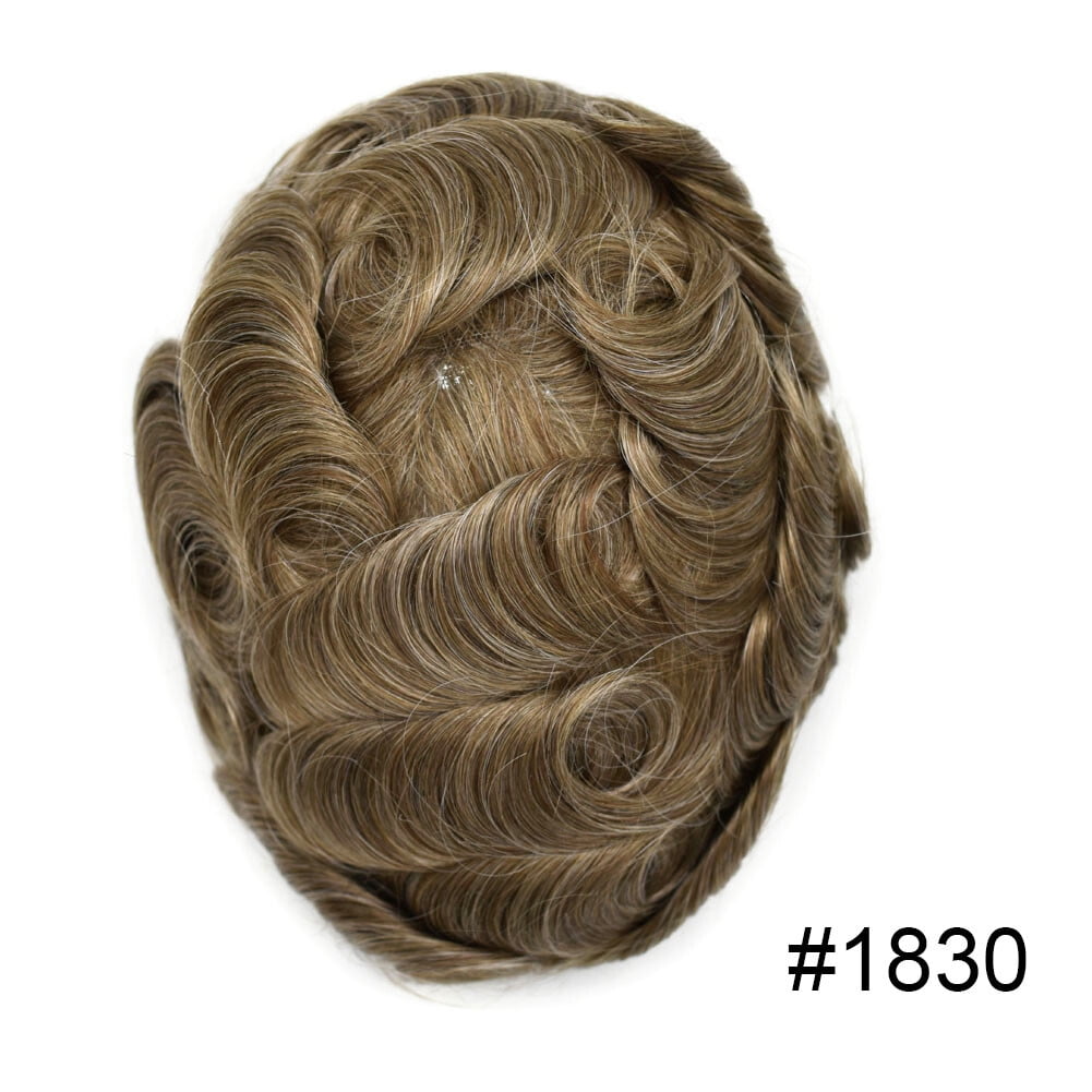 LYRICAL HAIR Toupee for Men 0.04-0.06mm Ultra Thin Skin Mens Toupee ...
