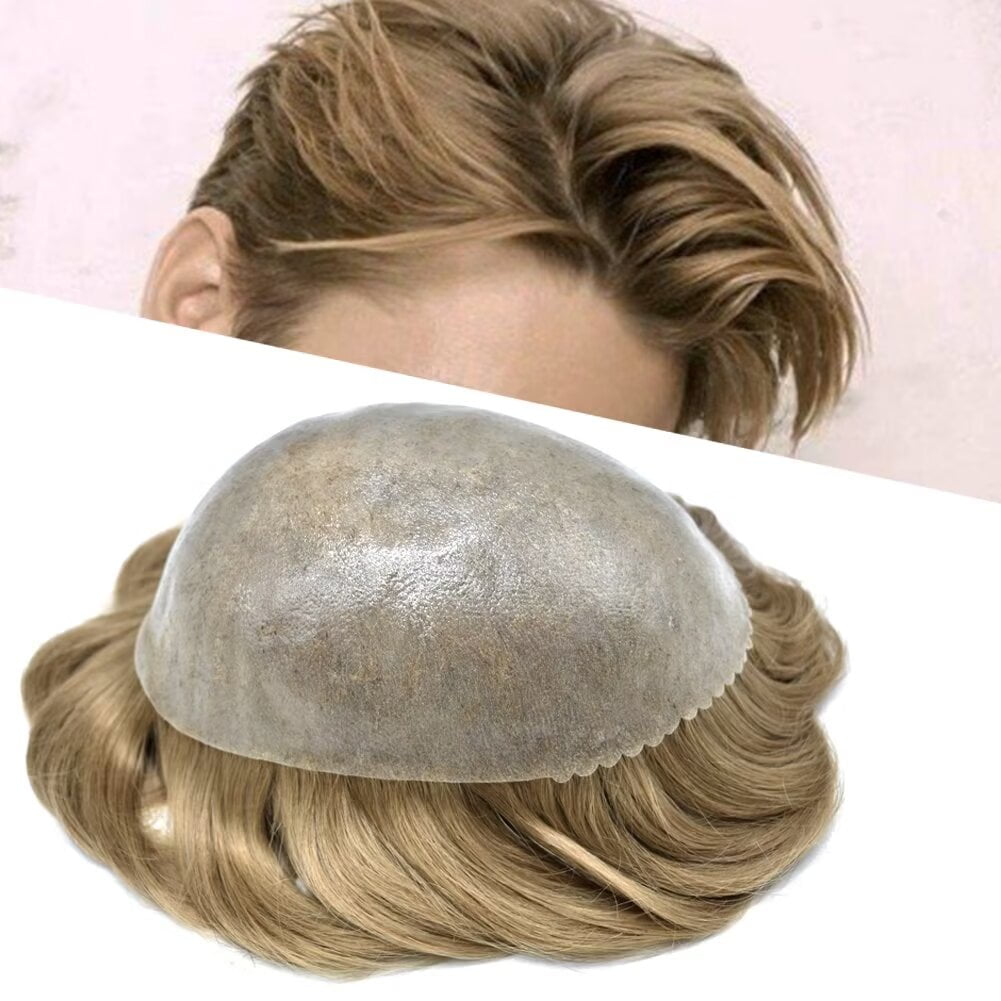 LYRICALHAIR Toupee for Men Hairpiece Indian Human Hair Replacement ...