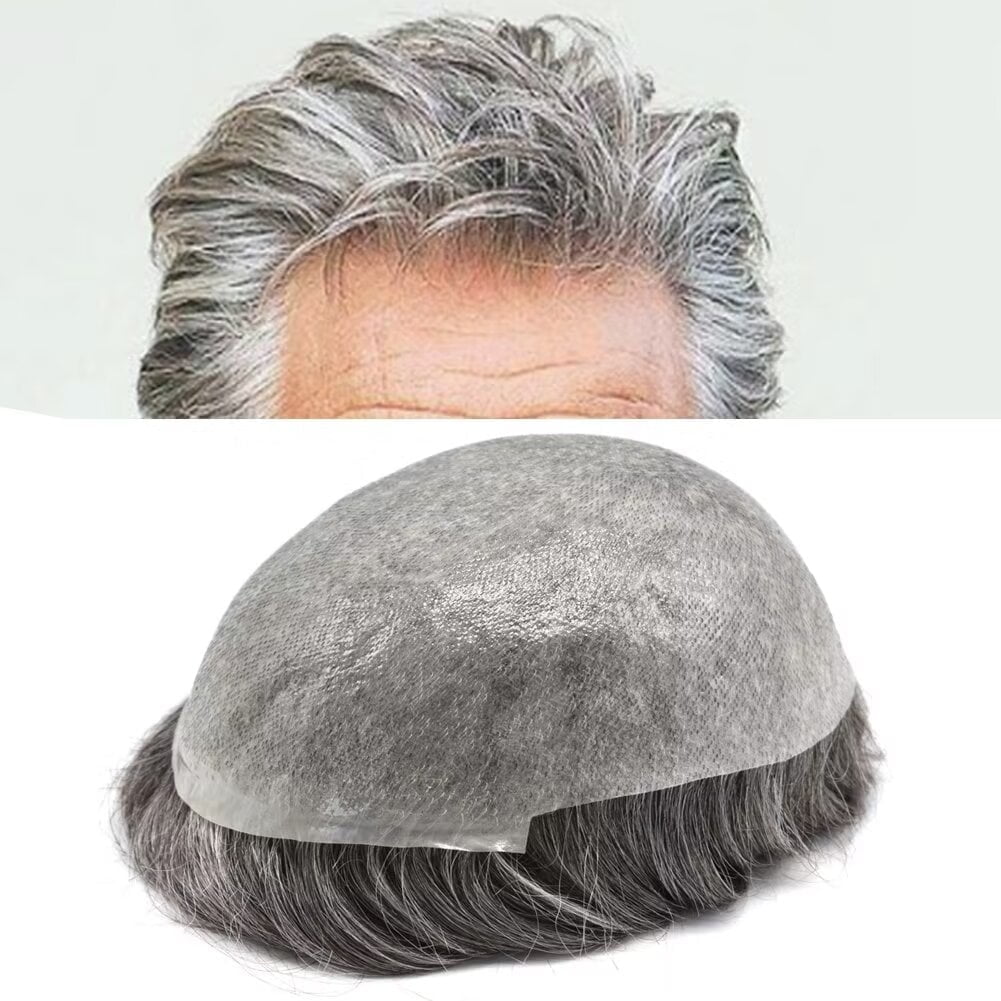 LYRICALHAIR Toupee for Men Hairpiece Indian Human Hair Replacement ...
