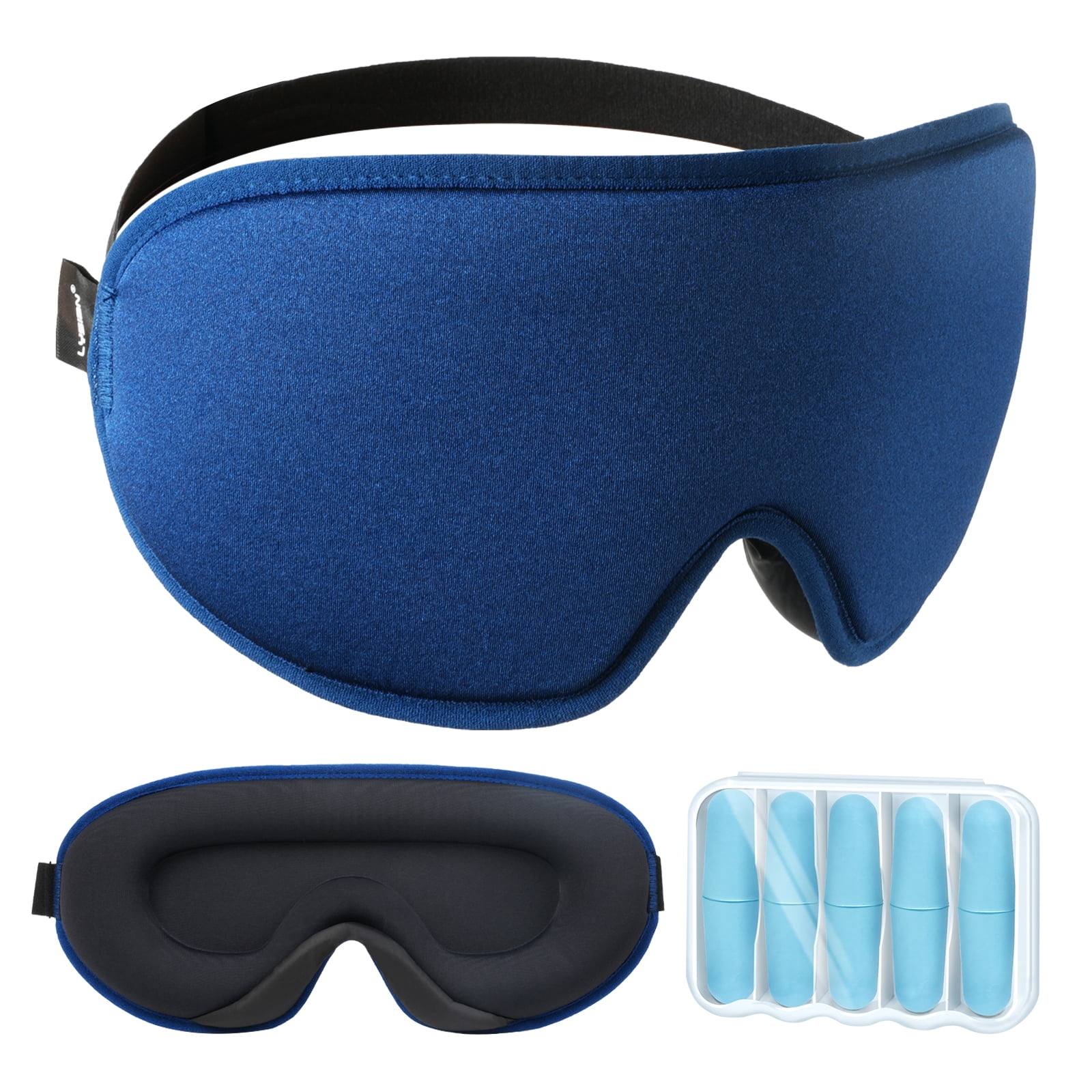 LYSIAN Cooling Sense 3D Sleep Eye Mask for Women Men, Eye Mask with ...