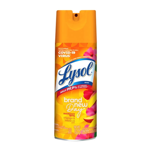 Lysol Disinfectant Spray, Sanitizing and Antibacterial Spray, For Disinfecting and Deodorizing ...
