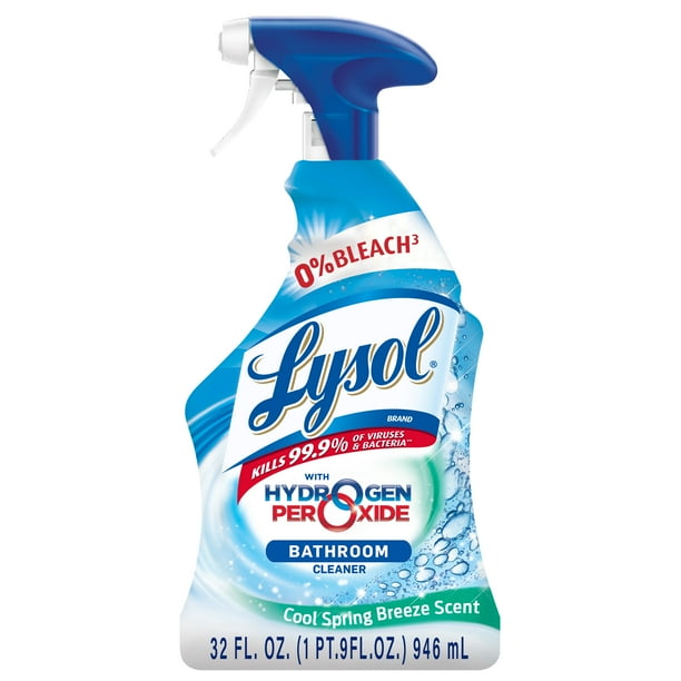 Lysol Bathroom Cleaner Spray, For Cleaning and Disinfecting, Bleach ...