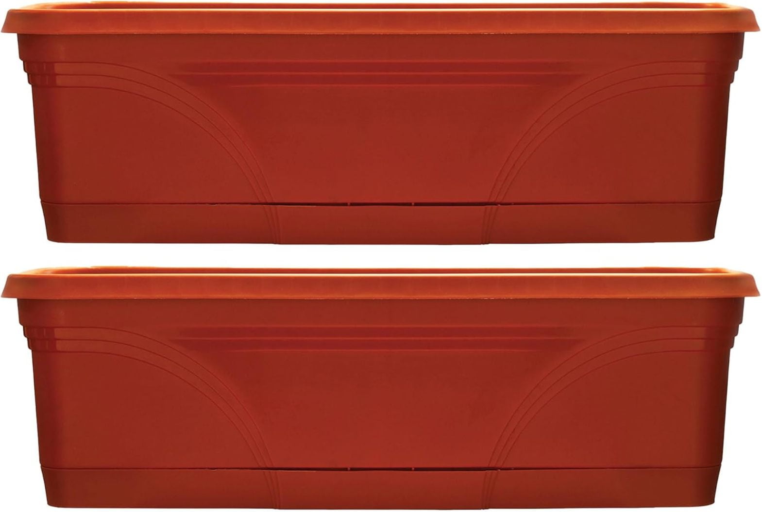 LYSP 36 Inch Rectangular Plastic Medallion Hanging Windowsill and ...