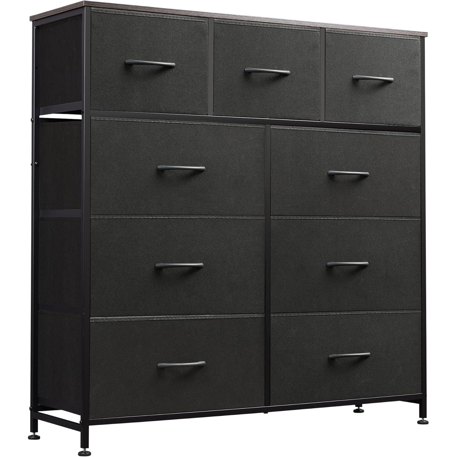 LYSP 9-Drawer Dresser, Fabric Storage Tower for Bedroom, Hallway ...