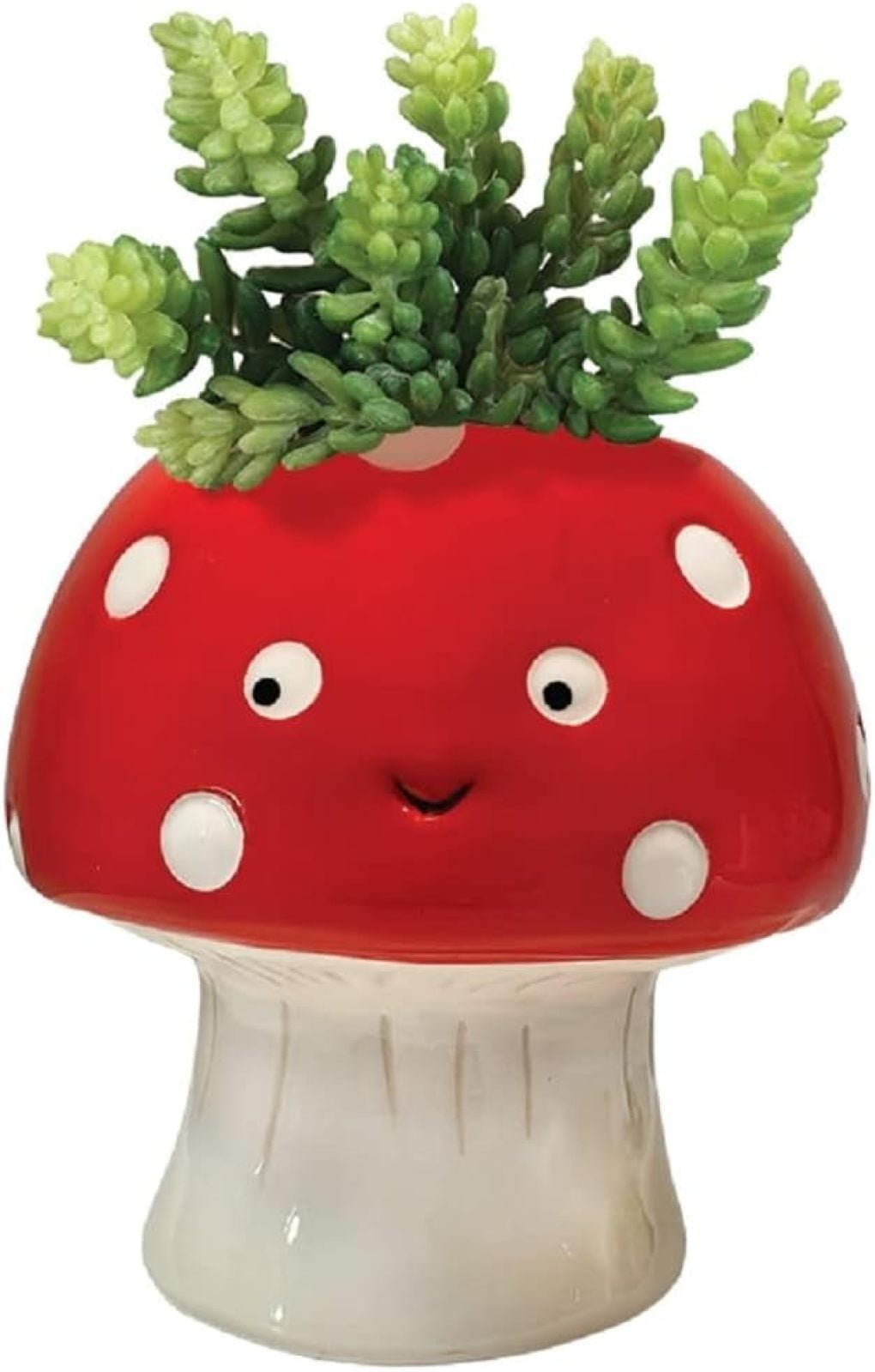 LYSP Ceramic Small Kawaii Mushroom Planter - Walmart.com