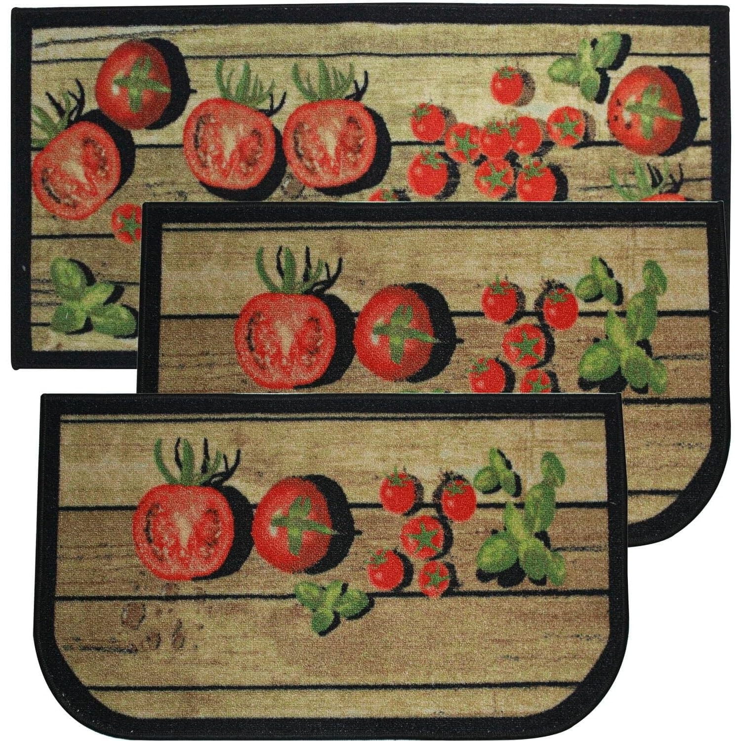 LYSP Kitchen Rug, Area Rug, Mat, Beautiful Print Non-Skid Latex Back ...